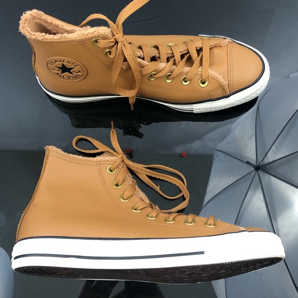 Converse | Shoes | Converse Chuck Taylor All Star Brown Leather | Poshmark